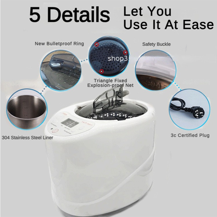1000W Sauna Steamer Foot Bathtub Household Fumigation Machine Sweat ...