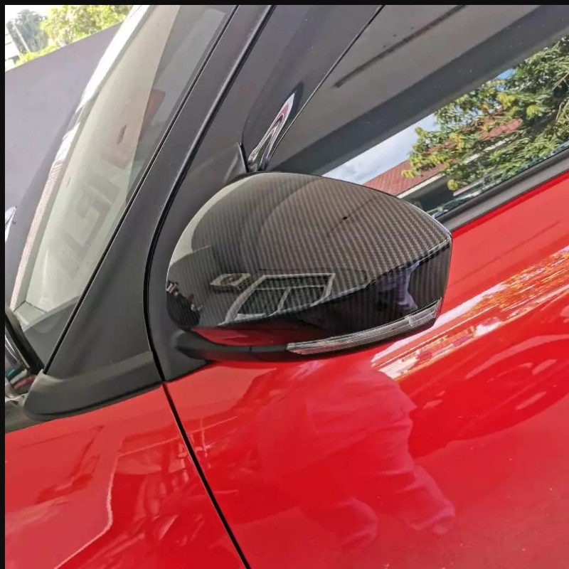 TOYOTA RAIZE/Toyota RushSide Mirror Cover Protector Carbon Fiber Design ...