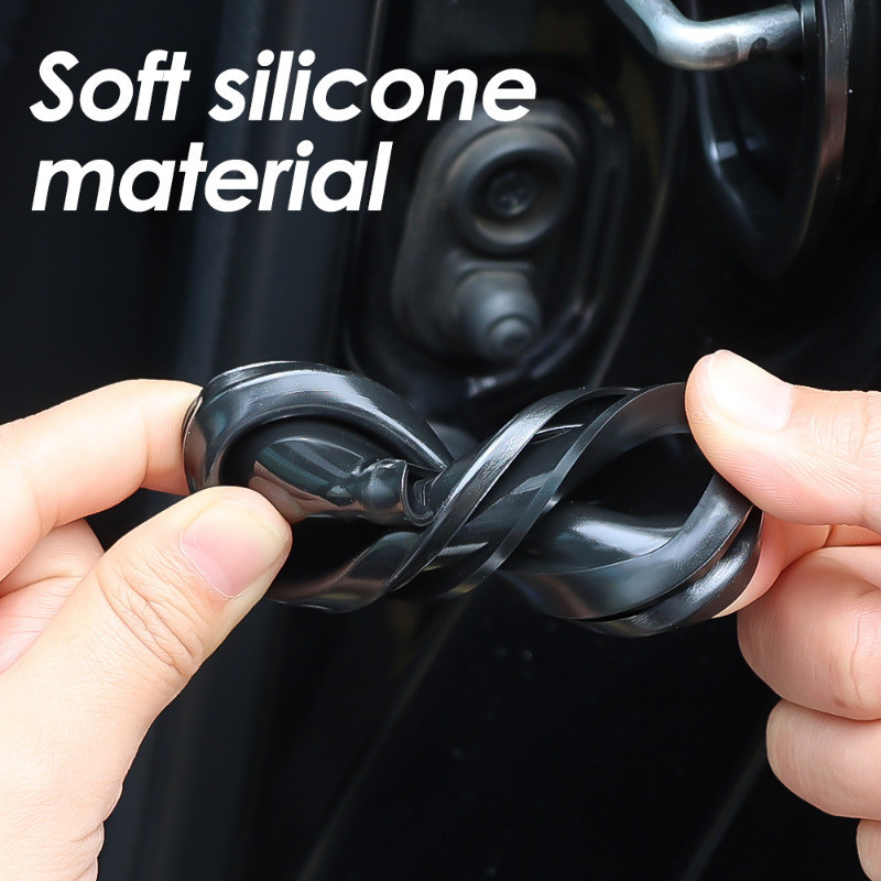 1/2/4PCS Door Lock Pad - Sound Deadener Damper - Car Door Lock Buckle ...