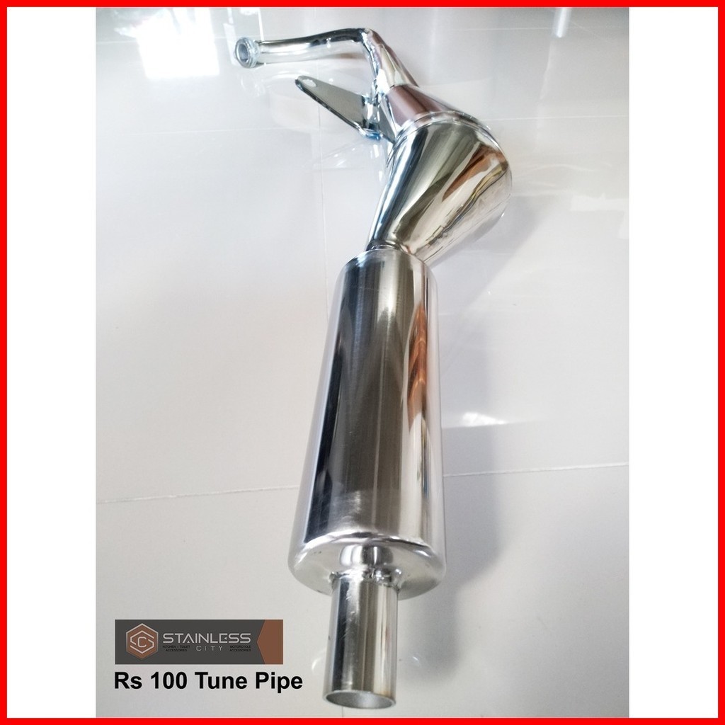 ♀ Rs 100 Tune Pipe Stainless Yamaha | Shopee Philippines