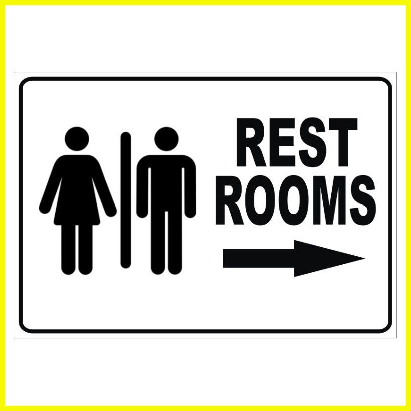 ♒ PVC Plastic Signage for walls gates stablishment store signage male ...