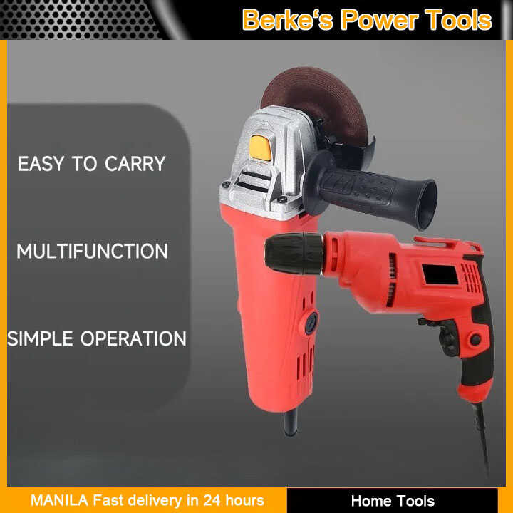 Makita Grinder Tool Set Drill Drive Electric 2 electric impact Angle ...