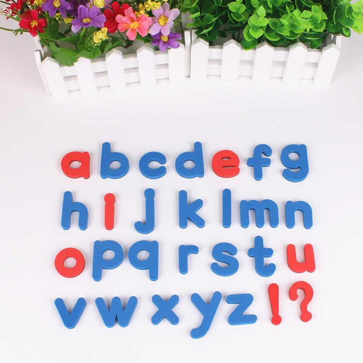 Vowel Magnetic Uppercase And Lowercase Letters Refrigerator Sticker ...