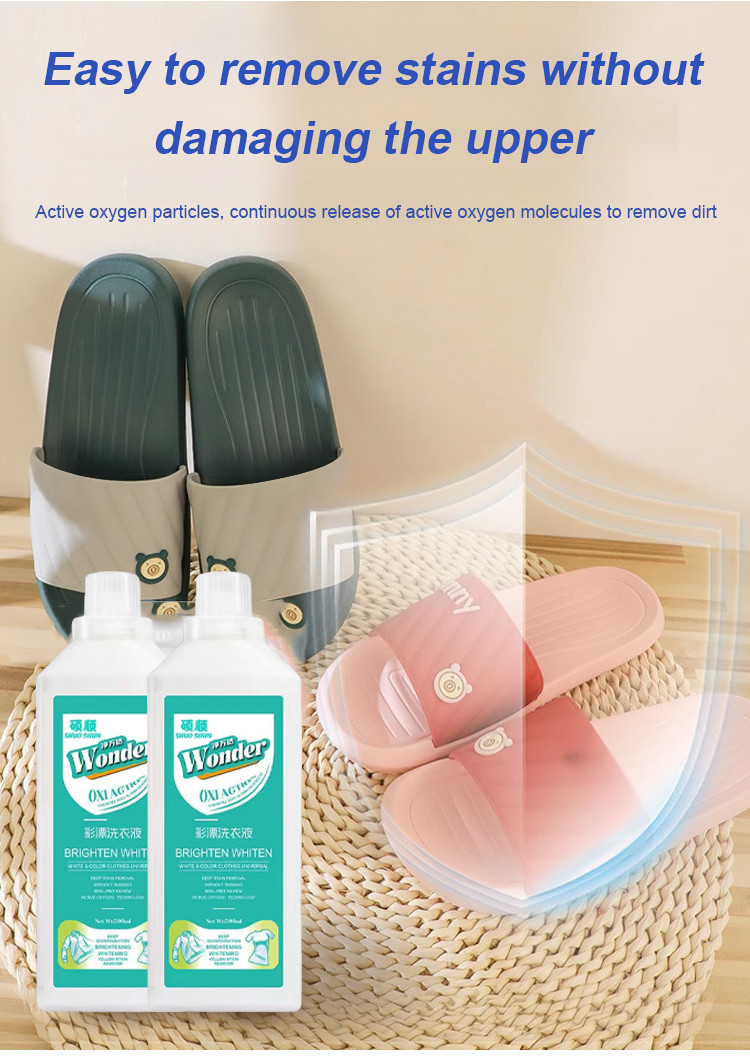 Oxygen Bleach Cleaning Solution Multifunctional cleaning liquid color ...