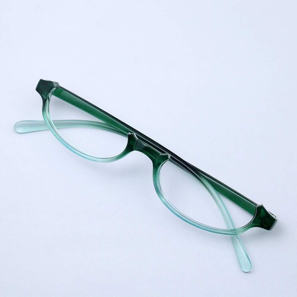 Colorful Miku Hatsune Anime Cosplay Glasses Green Semi-rim Frame Pc ...