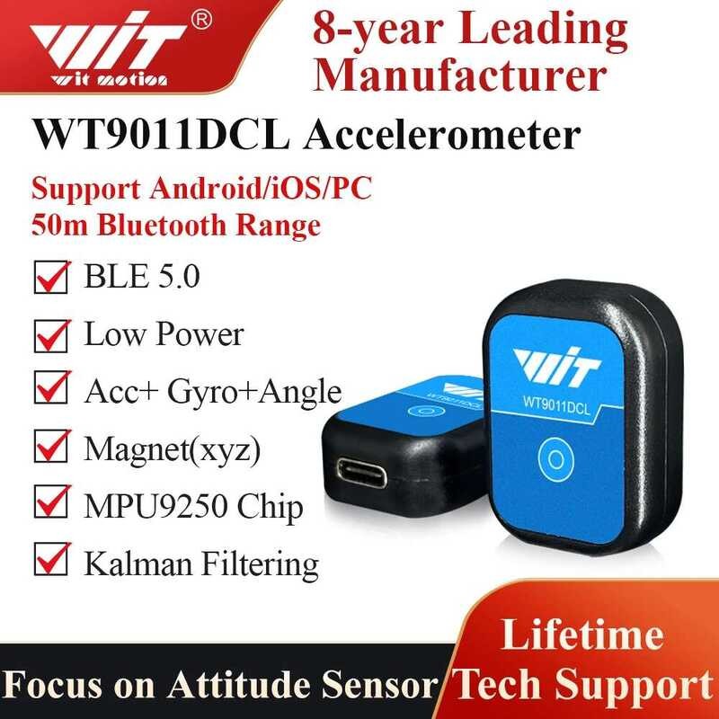 Tt Tt Bluetooth 5.0 Accelerometer Sensor 50M Range Wt9011dcl Gyroscope ...