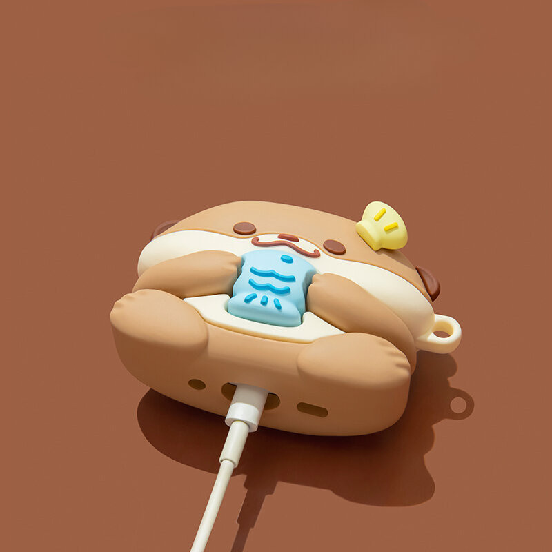 COD DAGE for AirPod 1 2 Case 3D Dog Pug Cartoon Soft Silicone Earphone ...