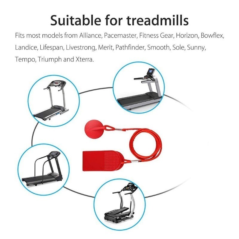 Running Machine Safety Key Universal Treadmill Magnetic Security Switch ...