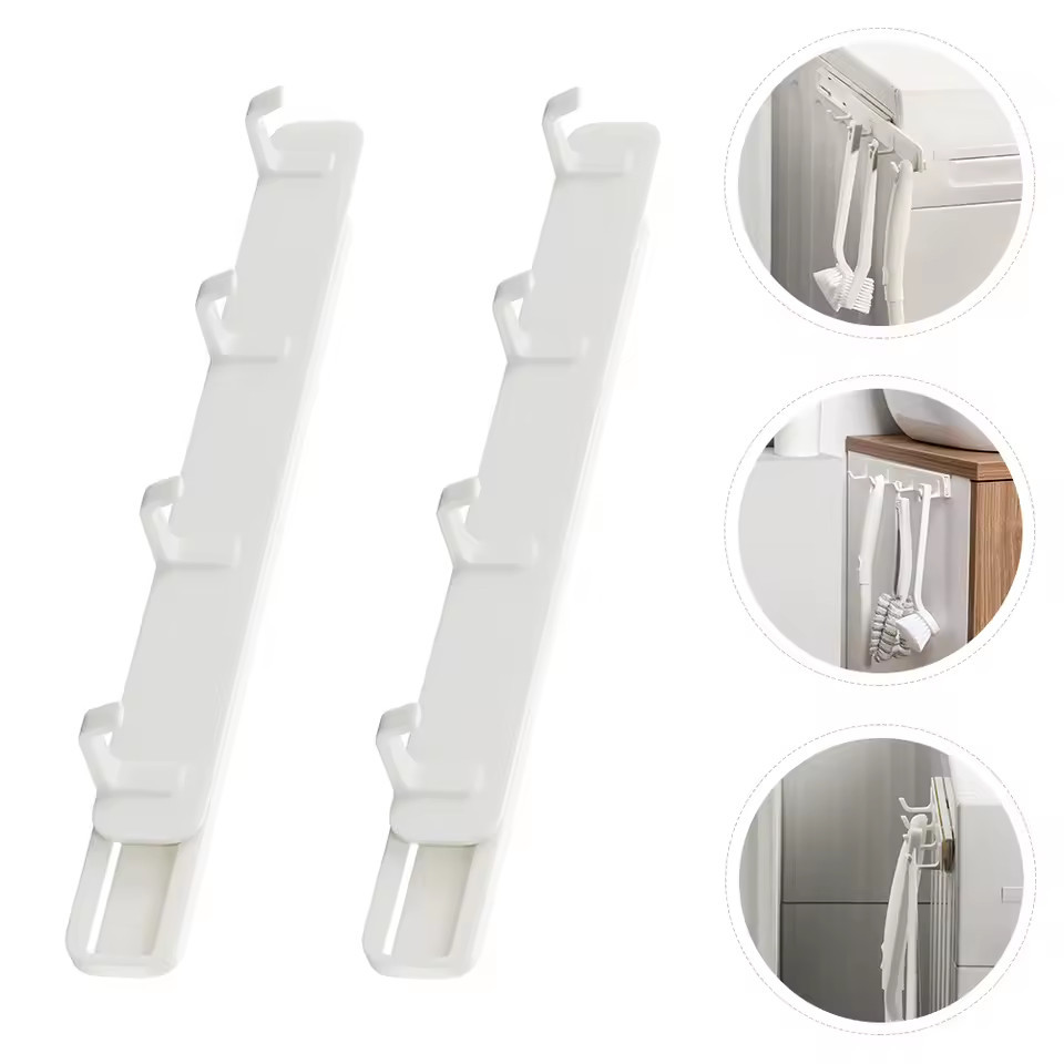 Wall Mounted Sliding Hanger Hook Hangers Sliding Rack Pull-out Gap ...
