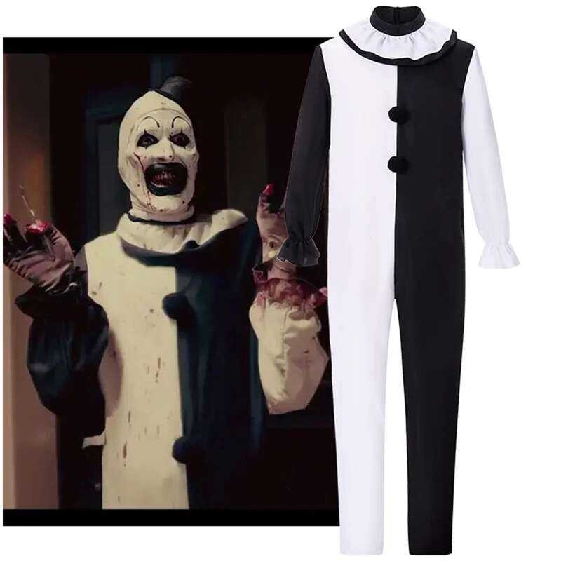 Tt Pelikula Terrifier 2 Art The Clown Cosplay Outfit Halloween Carnival ...