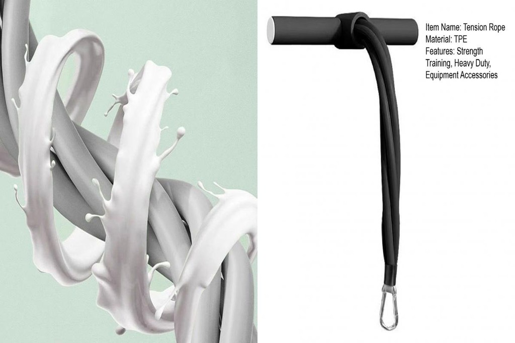 Elastic Tpe Tension Rope Sit-up Bar Tension Rope Home Gym Sit-up Bar ...