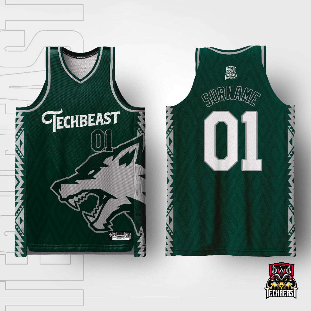 Alpha Full Sublimation Basketball Jersey Techbeast ( CUSTOM NAME + NUMBER ) | Shopee Philippines