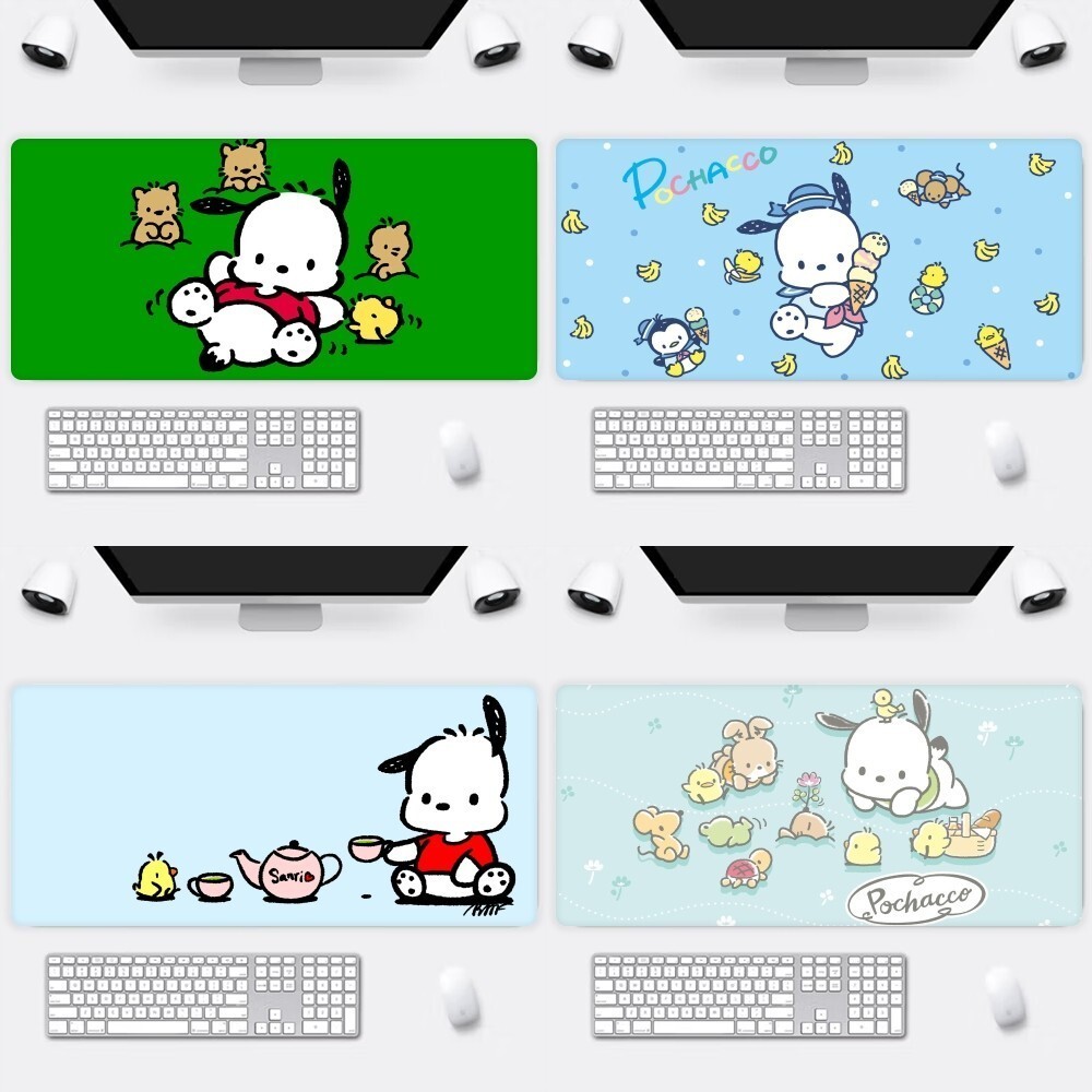 MINISO Sanrio Cute Pochacco Mousepad Office Large Small Mouse PC ...
