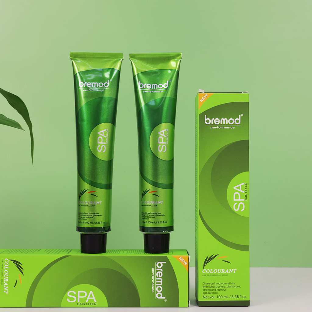 Bremod Hair Color Milk Tea Ash 8.17 Golden Violet Purple Silver ...