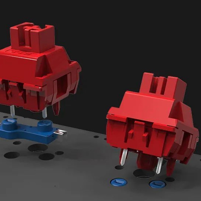 TTC Flame Red Switch V2 Mechanical Keyboard Linear Switch Extended Dust ...