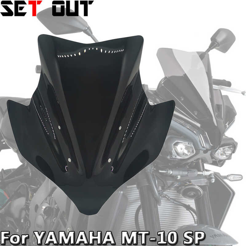 Visor Deflector Windows Windscreen Para Sa YAMAHA Mt-10 MT 10 SP Mt10 ...