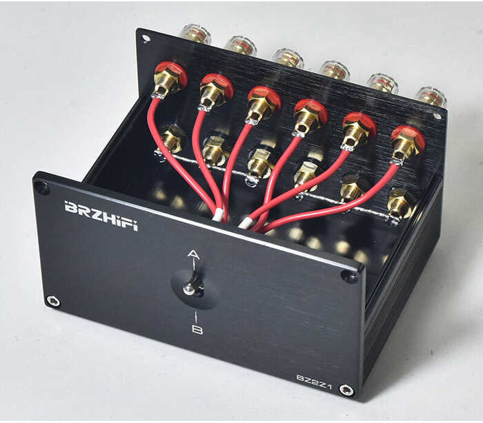 Passive Audio BRZHIFI Signal In Out Selector Box 2 Amplifiers A Pair ...