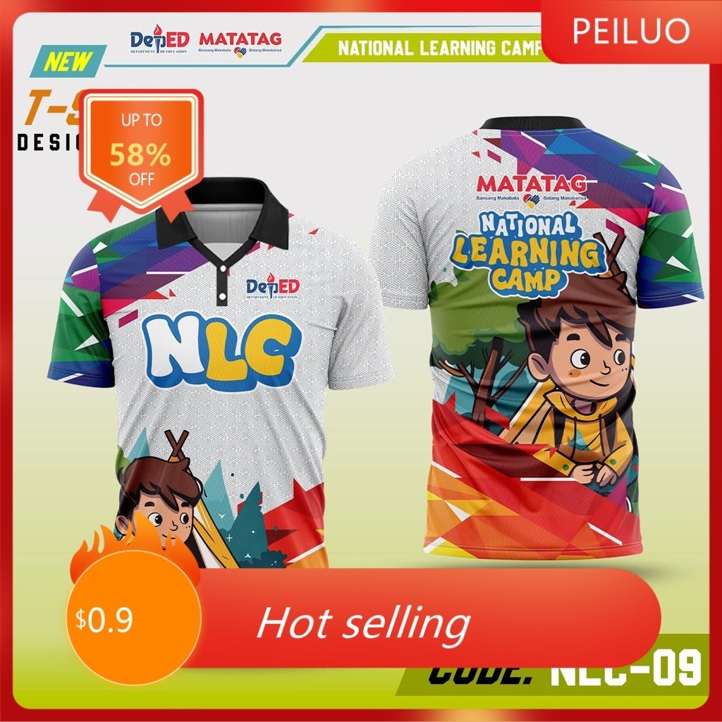 MATATAG UNIFORM SUBLIMATION POLO CODE-NLC-09 NATIONAL LEARNING CAMP ...