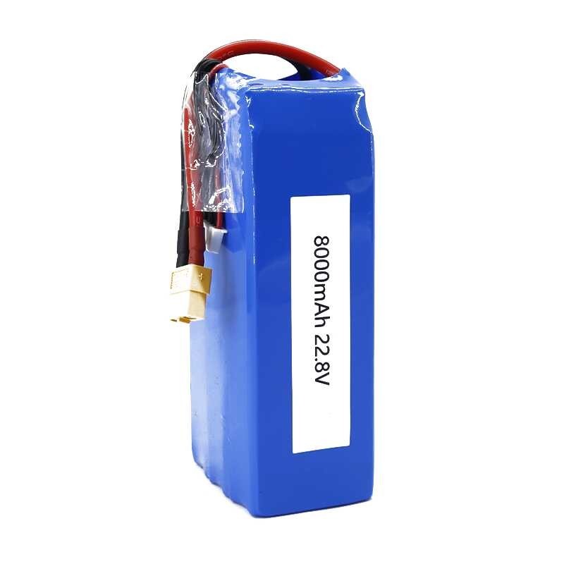 High Quality 6S 8000Mah 70C 22.8V Lipo Battery With Xt60 Plug For FPV ...