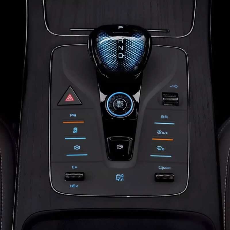 Car Central Control Button Panel Pad Sticker Para Sa BYD Atto 3/Han ...