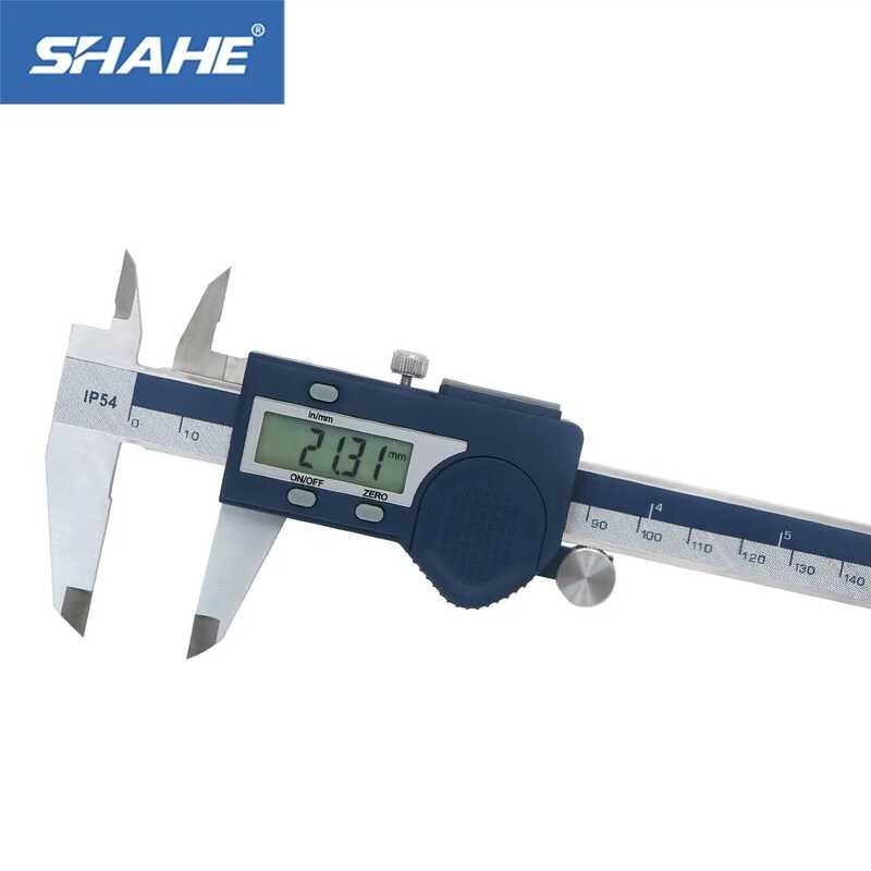 SHAHE Ip54 Waterproof Digital Stainless Steel Electronic Caliper 150 Mm ...