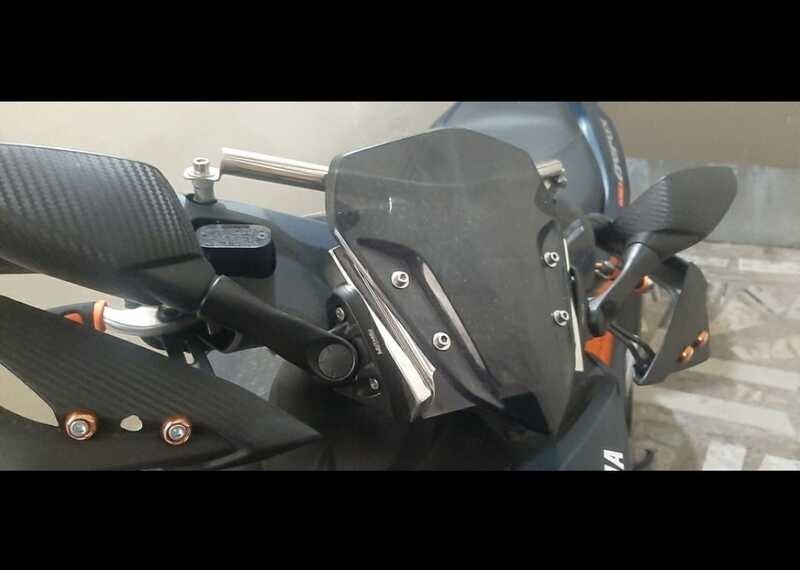 Ang Windshield Ng Aerox 155 V1&V2 At Rusi Rapid 150 Hindi Marumi Sulok ...