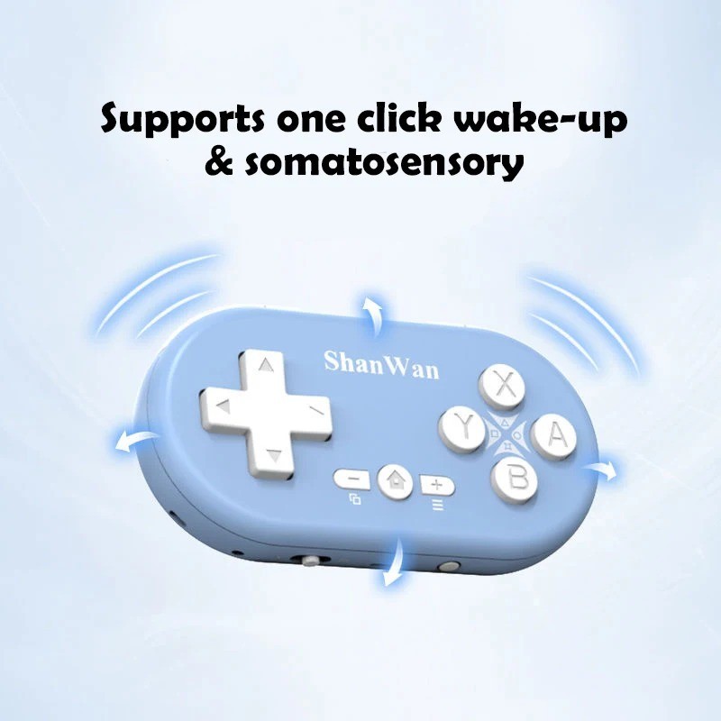 Shanwan Micro Wireless Bluetooth Controller Pocket-sized Mini Gamepad ...