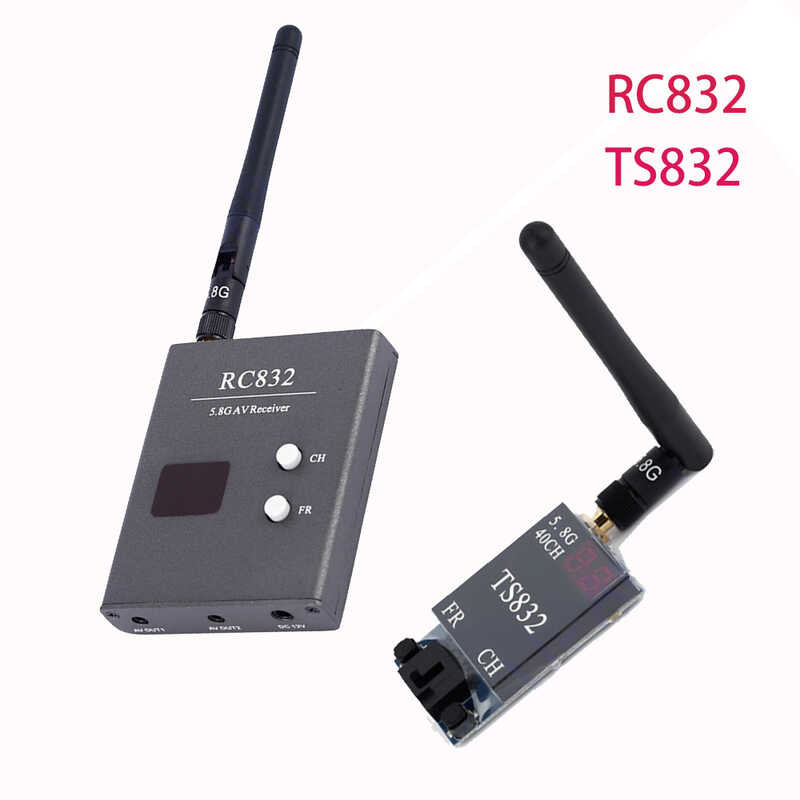 TS832 RC832 48Ch 5.8G 600mw 5km Wireless AV Transmitter Receiver for ...