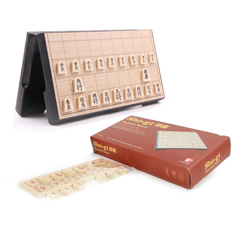 Magnetic Japanese Shogi Foldable Chess Table, International Checker ...