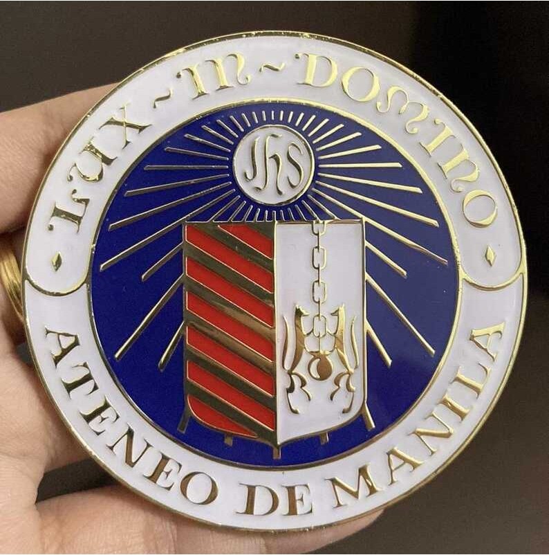 Metal Ateneo Emblem Four | Shopee Philippines
