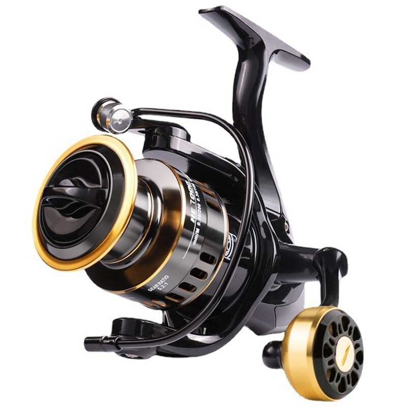 e Spinning All-Metal Wheel Reel Coil Spool Feeder Fishing Gear | Shopee ...