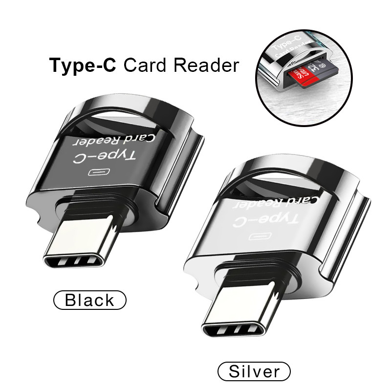 JEYI Type C To Microsd TF Adapters OTG Smart Memory Card Reader Type-C ...
