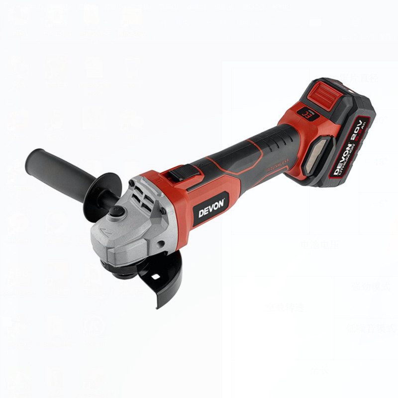Big rechargeable angle grinder 2903 hand grinder, metal wood tile ...