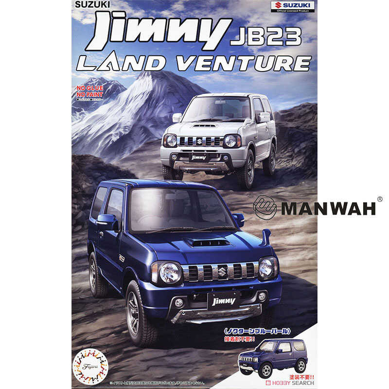Fujimi 1/24 Suzuki Jimny JB23 Nocturne Pearl Blue Pre Color 06632 ...