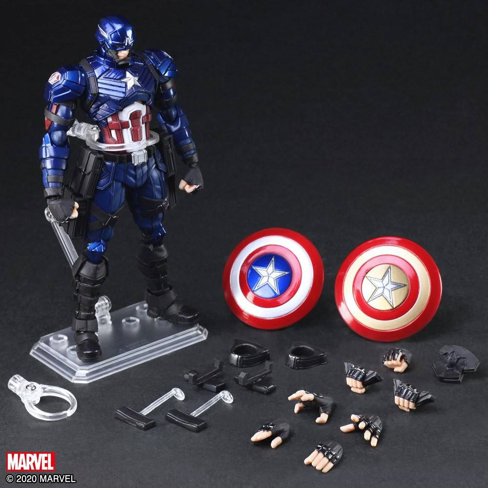 SQUARE ENIX BRING ARTS Marvel Captain America | Shopee Philippines