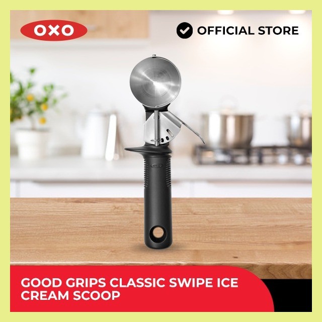 ∯ ♥ OXO Houseware Good Grips Classic Swipe Ice Cream Scoop | Shopee ...