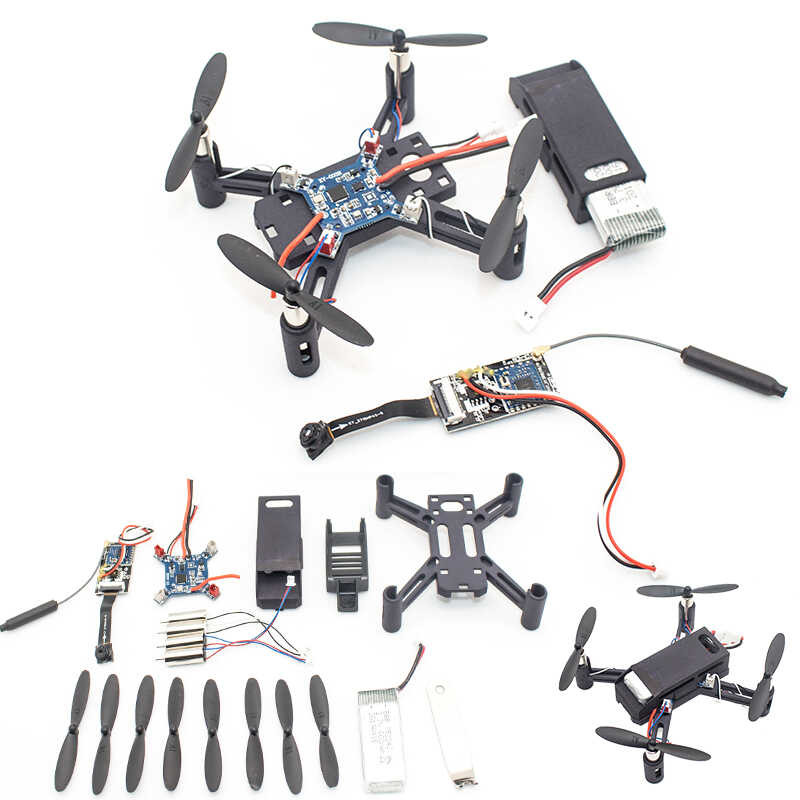 Assembly 1 Of Quadcopter Drone DIY Kit DIY Aircraft Aerial Flight ...