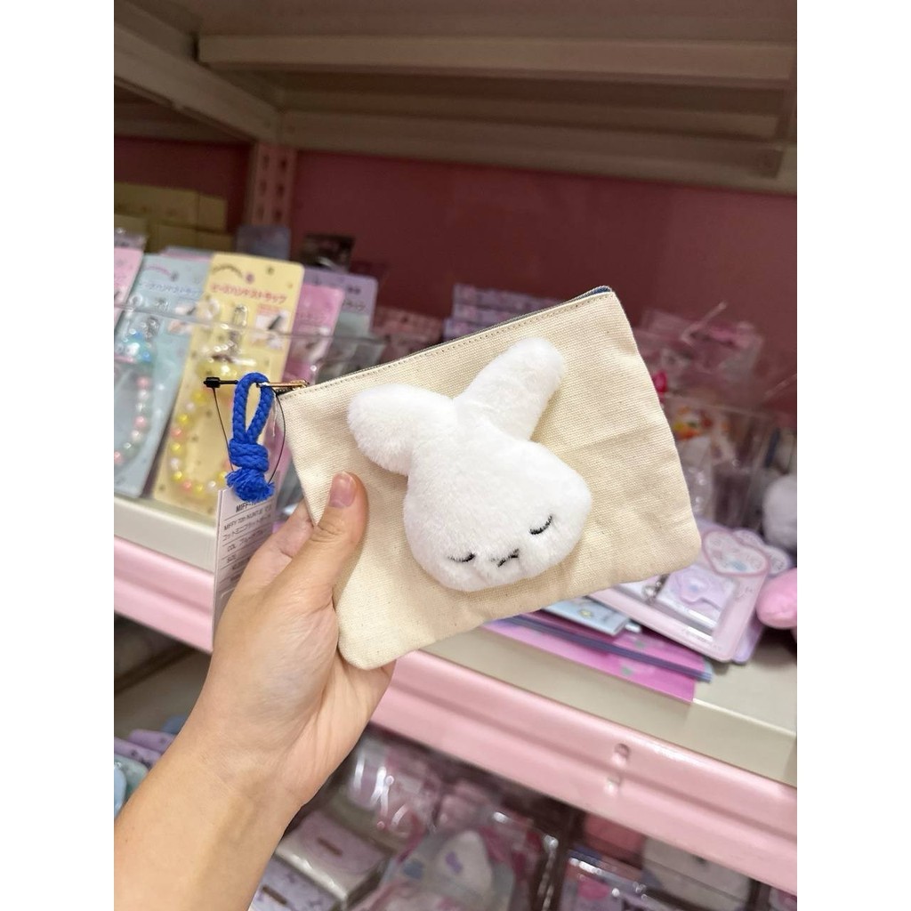 Miffy 70 Years Blue Line Japan Small Zipper Pouch | Shopee Philippines