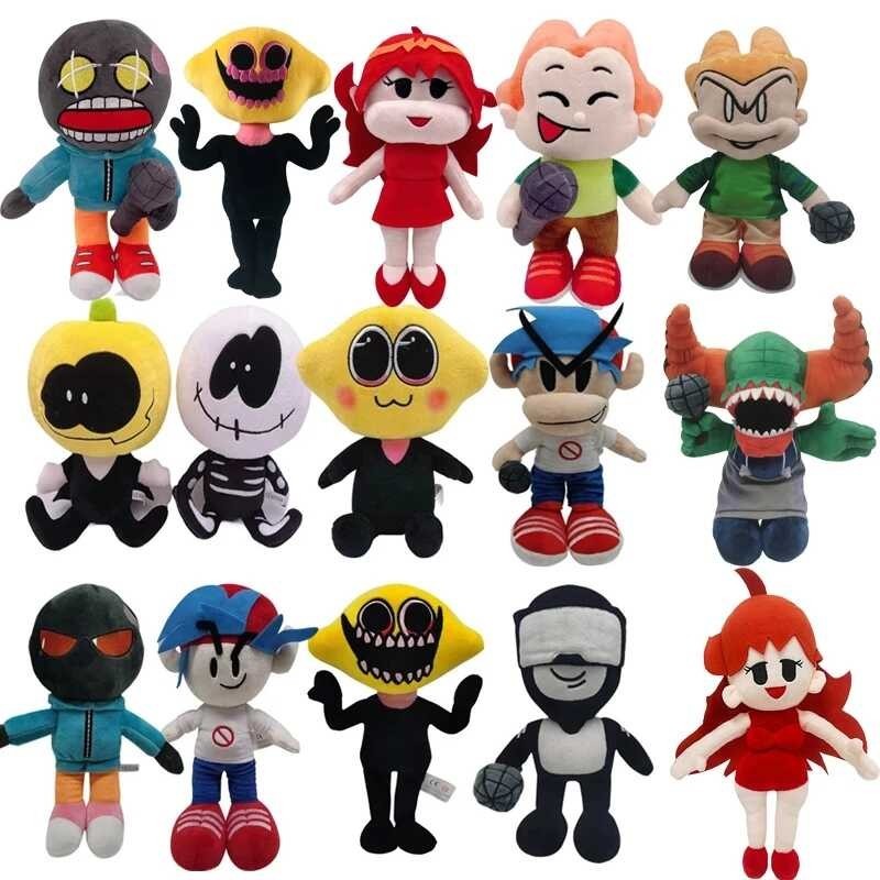 Game 2021 Hot Friday Night Funkin Plush Toys Garcello Whitty Spooky ...