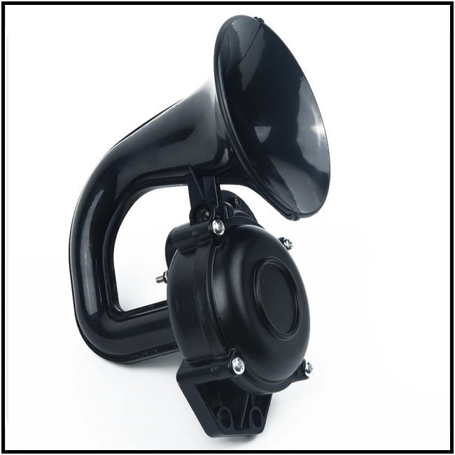 " CI Car Electric Snail Horn 12V/24V Loud Air Horns 105-115dB Super ...