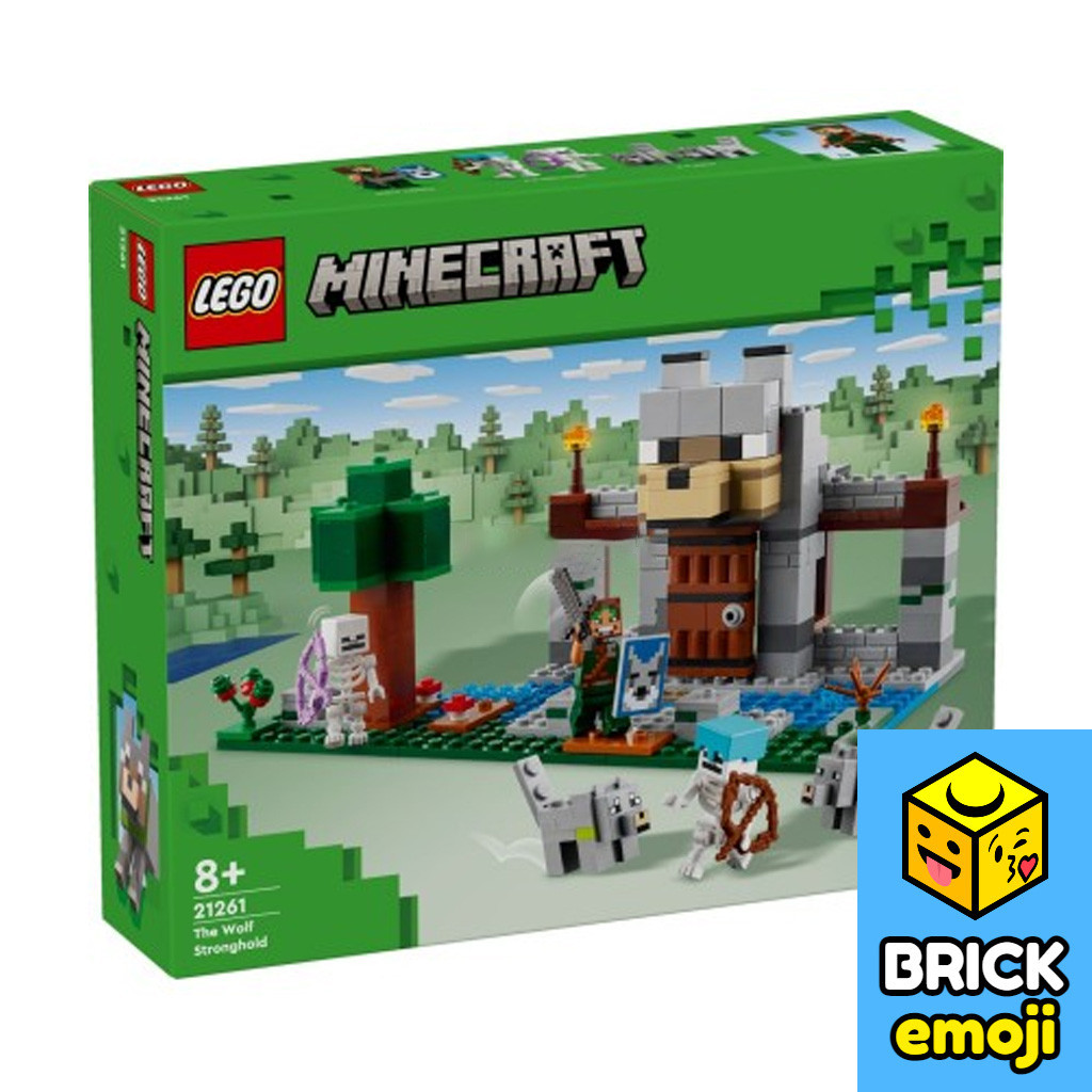 LEGO 21261 Minecraft The Wolf Stronghold | Shopee Philippines