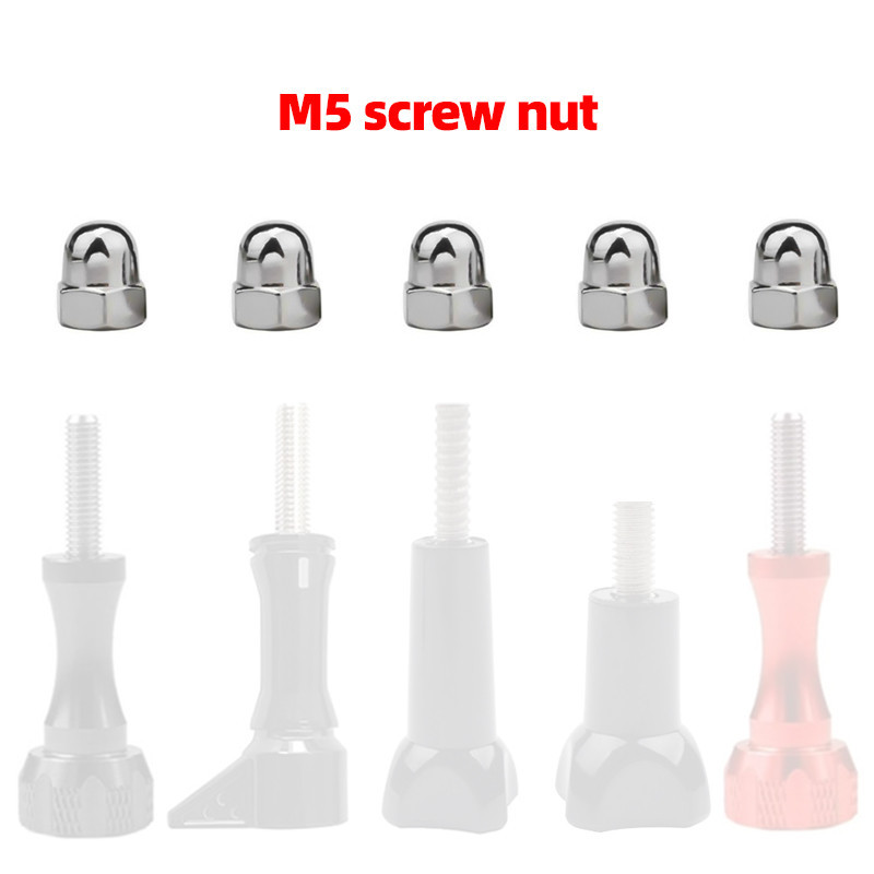 GoPro Accessories Set Buckle Base Mount Sticker Screw Monopod Adapter ...