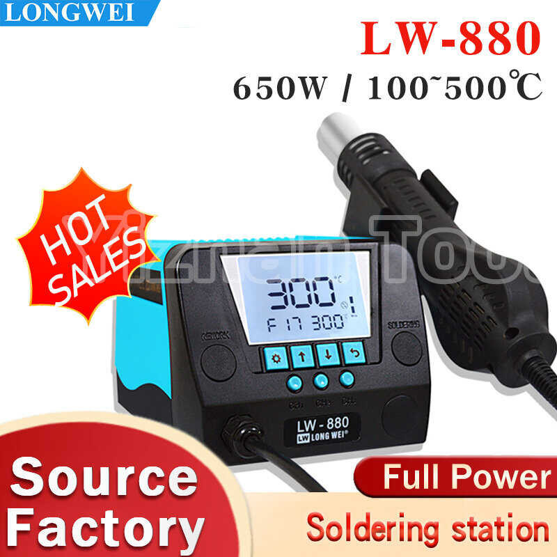 Station Longwei Soldering Digital Hot Air Heat Station Welding Hine ...