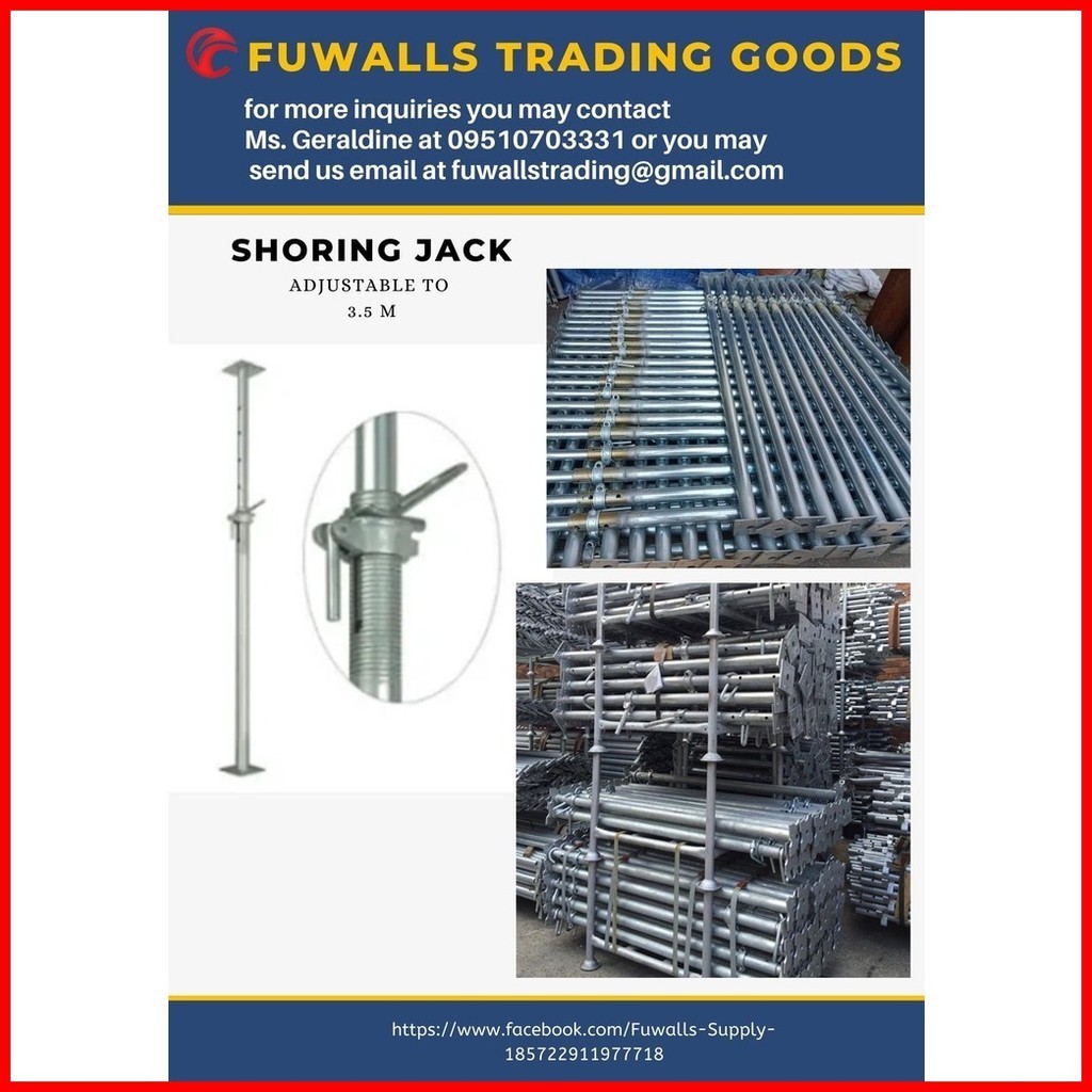 Shoring Jack (Adjustable 3.5 meter) | Shopee Philippines