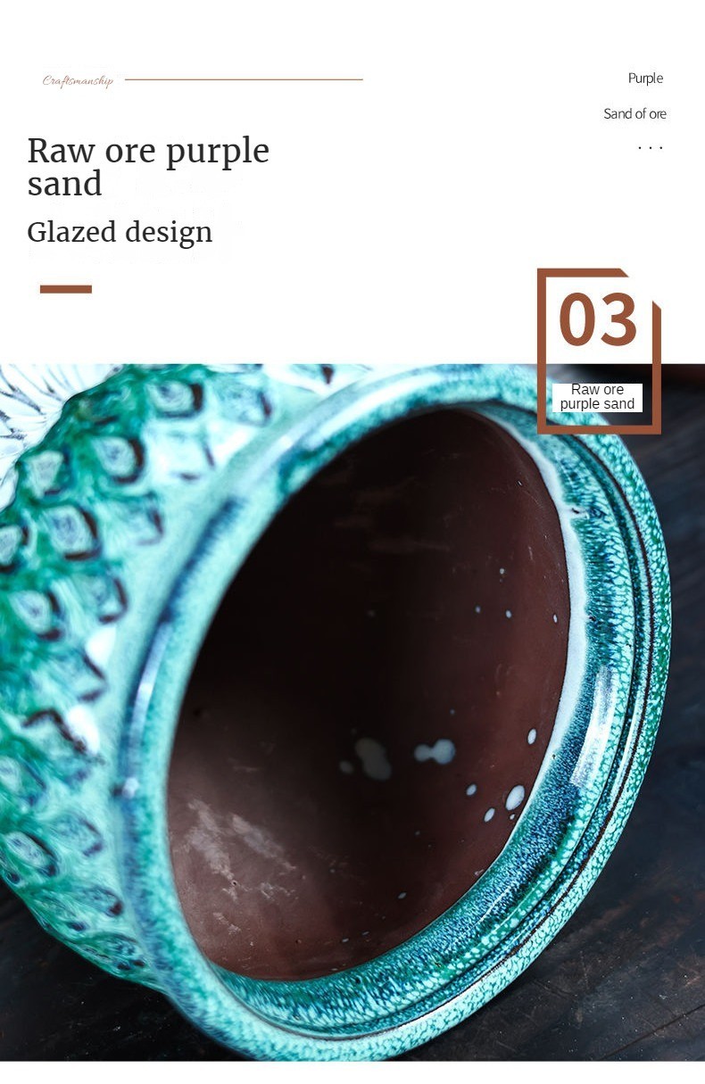 Hot Pot Master Large Diameter Succulent Fishtail Old Pile Qunsheng ...