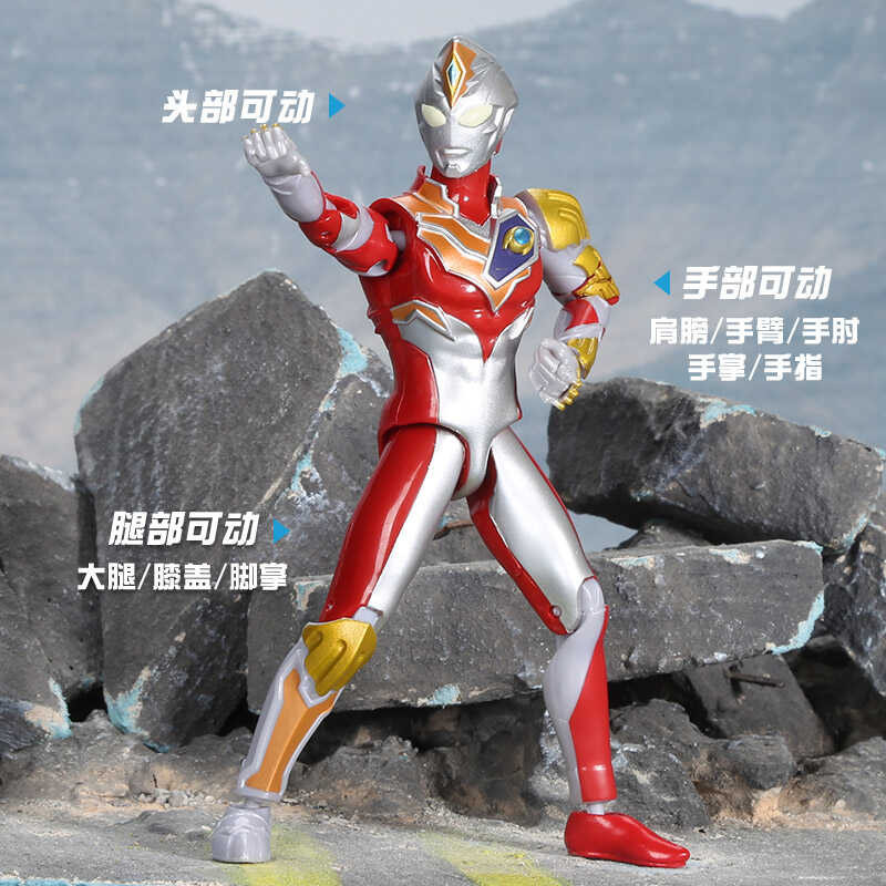 Bandai Authentic Dekai Ultraan Toy Wearing Card Strong Type Super Cute ...