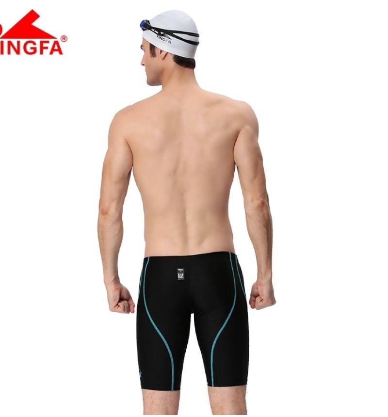 YINGFA Men'S Swimsuit Jammer FINA Competitive Swimming Trunks Fastskin ...