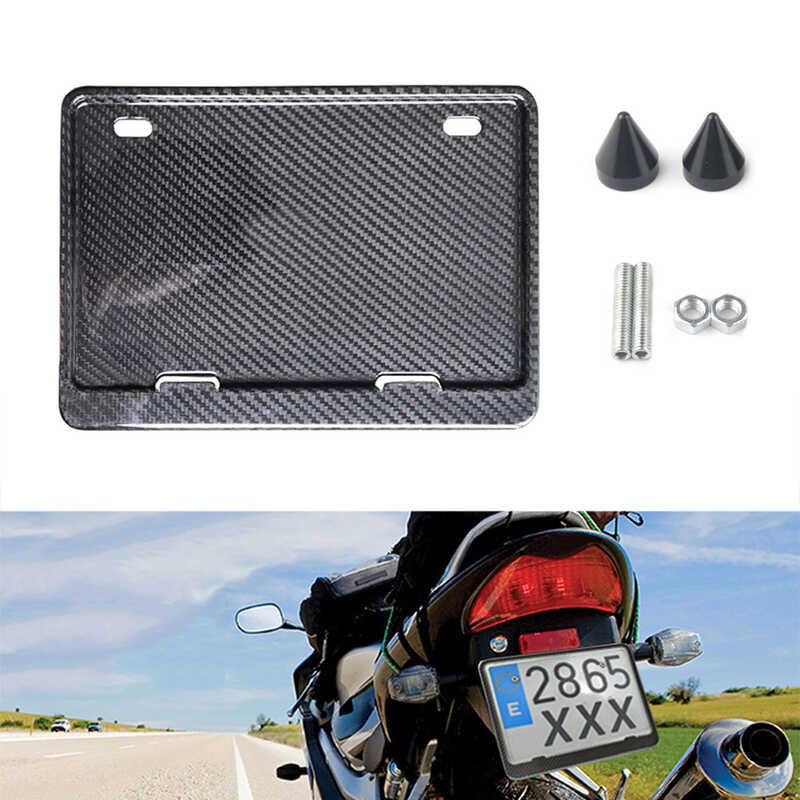 Frame 220X140mm Retrofit License Plate Bracket Motorcycle Accessories ...