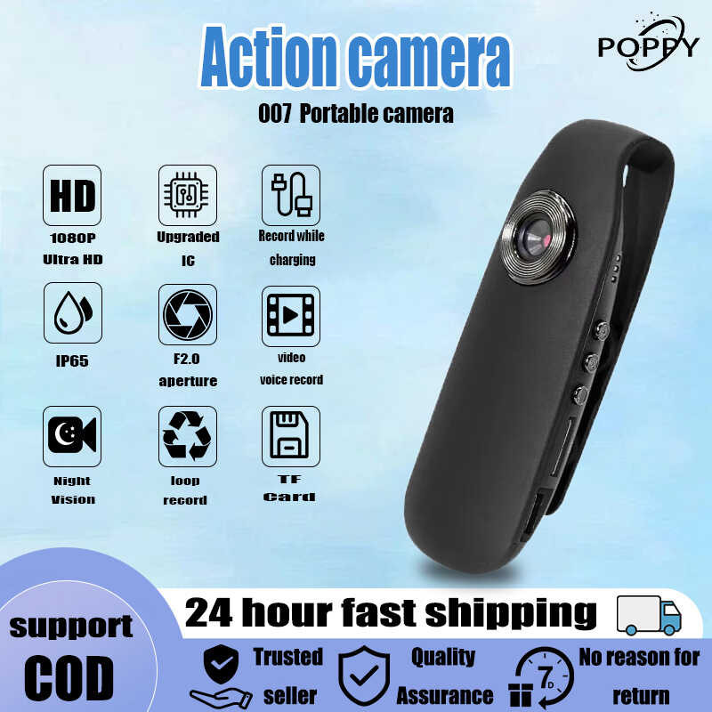 Mini digital Police cctv wifi Webcam Security Outdoor Bicycle portable ...