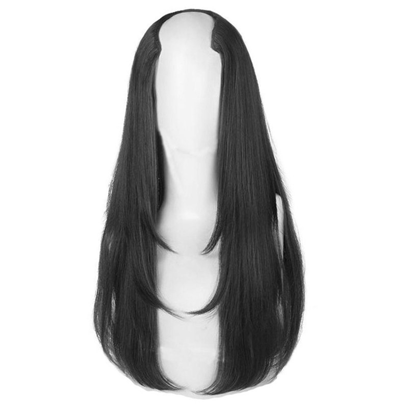 55CM Woman for wig Synthetic Hair extensions Long Hair Micro roll inner ...